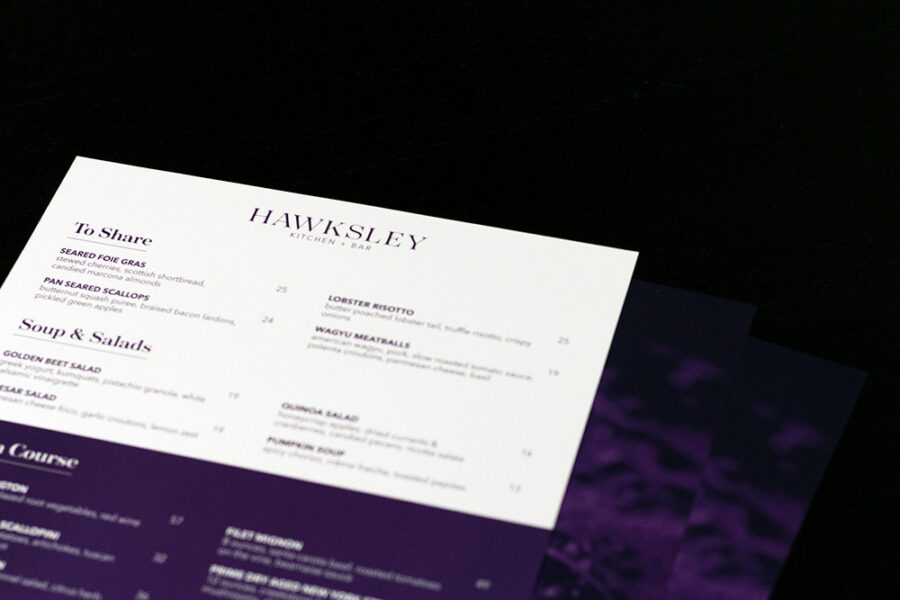 Explaining Lamination: A Menu Case Study - Kinetica Print